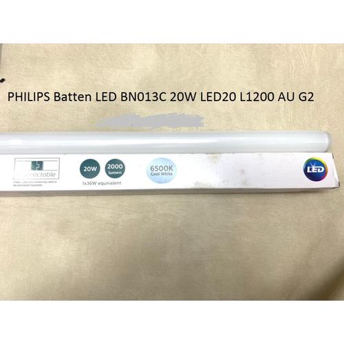 Jual PHILIPS Batten LED BN013C 20W LED20 6500K/4000K L1200 AU G2 - Cool ...