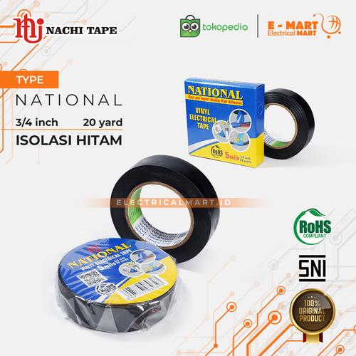 Jual National Isolasi Hitam / Isolasi Listrik PVC / National Electric ...