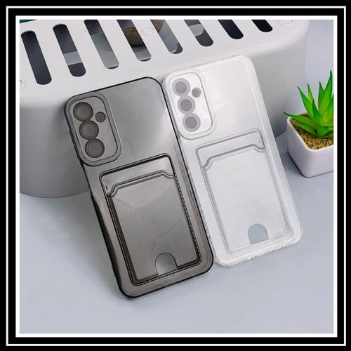 Jual Samsung Galaxy A34 /A54 /A14 5G 4G Case Neo Crystal Card Slot SoftCase - GREY, SAMSUNG A54 ...