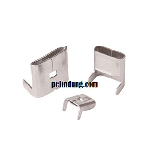 Jual Klem Pengencang Tiang Listrik 6 mm Clamp Packing Barang Per 1 buah ...