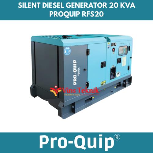 Jual Mesin Genset Silent Diesel 20 KVA Generator Set PRO QUIP RFS20 RFS ...