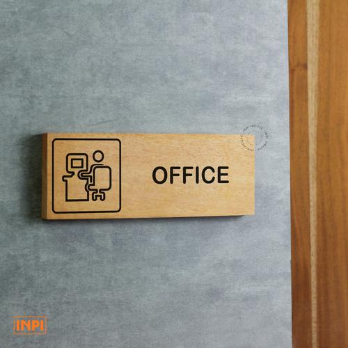 Jual office sign system - papan tanda office - wall sign - office ...
