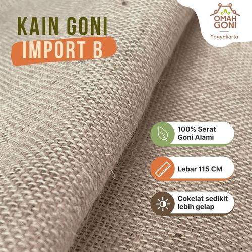 Jual Kain Goni Impor Tipe B Ukuran 50 cm x 115 cm - Bahan Karung Goni ...
