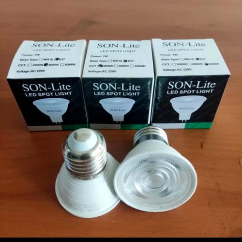 Jual lampu spot light mr16 e27 ulir 5w 6w 7w lampu sorot tembak e27 led - WarmWhite - Jakarta ...