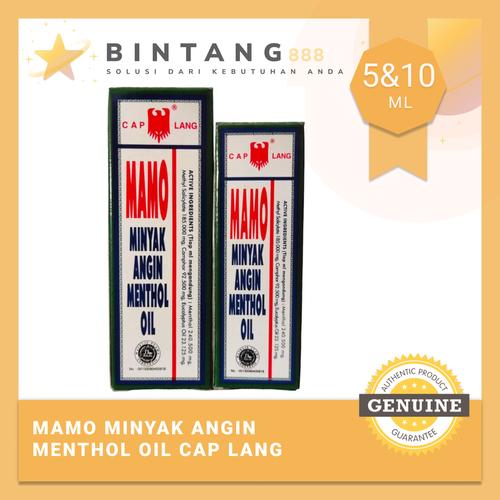 Jual Cap Lang Mamo Minyak Angin Menthol Oil Caplang Variant - 10ml ...