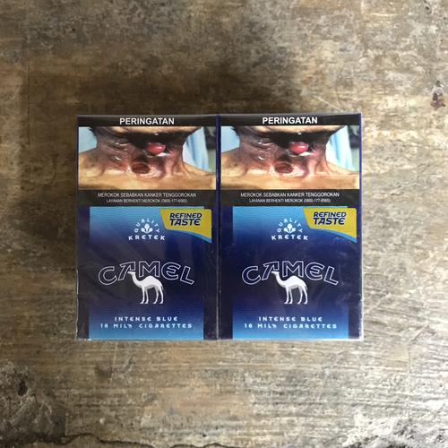 Jual Rokok CAMEL INTENSE BLUE 16 BATANG - Mild Biru Pak Slop - Jakarta ...