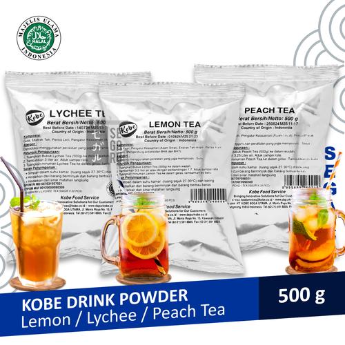 Promo KOBE Tea Powder Drink | Teh Bubuk Tea Halal All Varian 500 gram ...