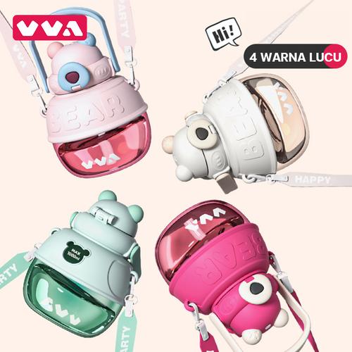 Promo VVA1003 Botol Air Minum 1 Liter Botol Air Anak Bebas Bpa Tali ...