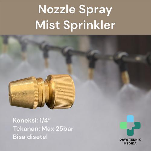 Jual Nozzle Spray AC 1.5mm - Misting Sprinkler Cuci Steam - Nozel Kabut ...