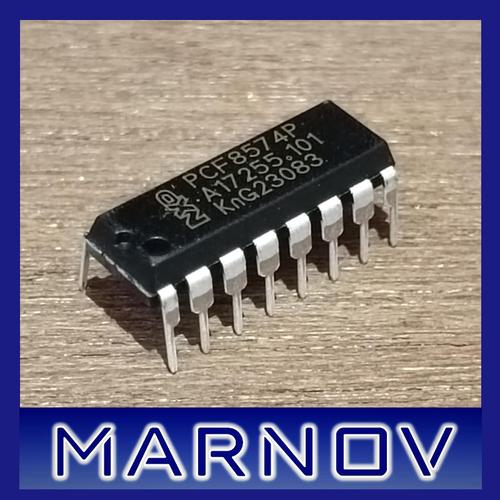 Jual IC PCF8574P DIP GPIO 8-bit I/O Expander I2C bus 16P 16 pin PCF8574 ...