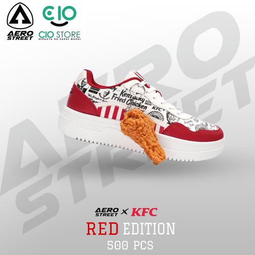 Jual Aerostreet x Kfc Red Edition Super Limited 500 pcs Sneaker Pria ...