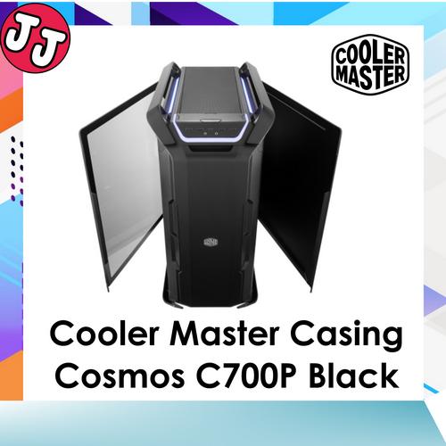 Jual Full Tower PC Case Cooler Master Casing Cosmos C700P Black Edition ...