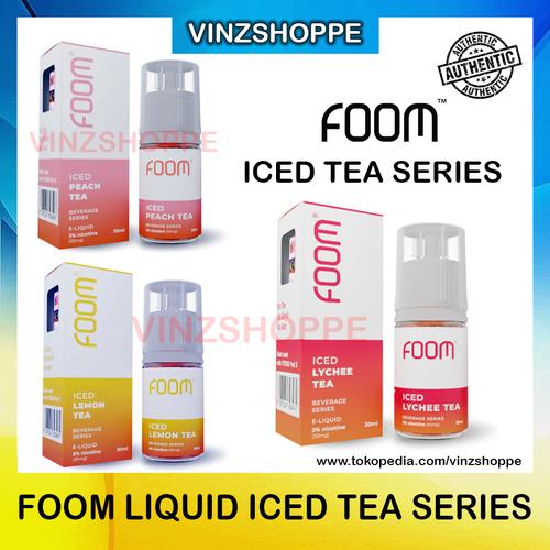 Jual Liquid Salt Foom Iced Tea Series 30ml by Foom Lab - Nic 30mg ...