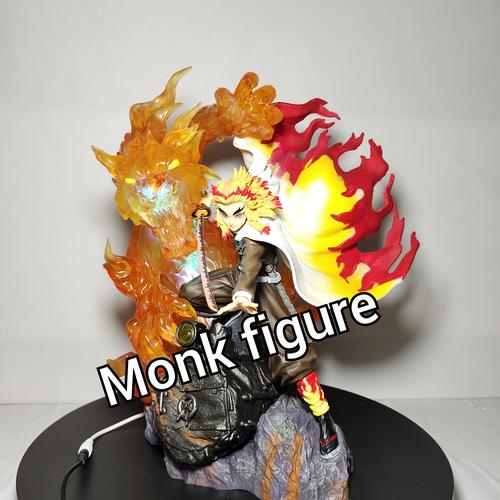 Jual Statue Demon Slayer Rengoku Kyoujurou TNT Studio With Led Recast ...