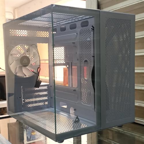 Jual Casing Paradox Gaming Rengganis Dual Chamber m-ATX White 1x Fan ...