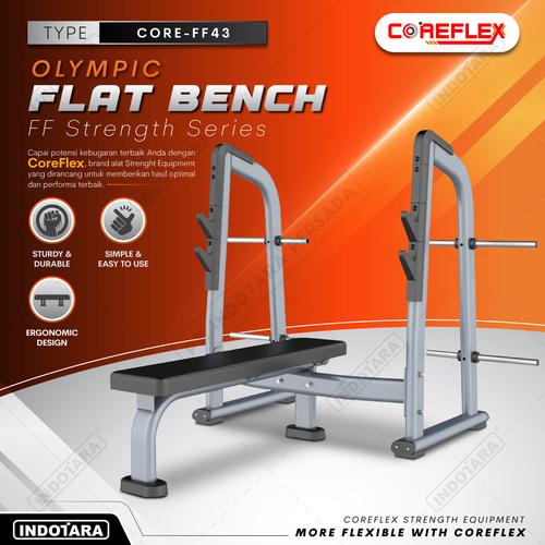 Promo Olympic Flat Bench CORE-FF43 Alat Fitness Coreflex Cicil 0% 3x - Kab. Tangerang - PT ...
