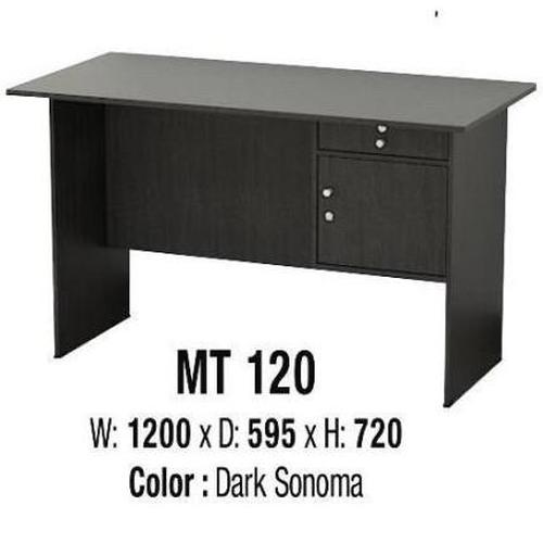 Jual Meja Belajar / Meja Tulis / Meja Kerja Warna Darkwood Best Seller ...