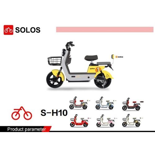 Jual Sepeda Listrik SOLOS S-H10 500Watt Moped Electric Bike Solos ...