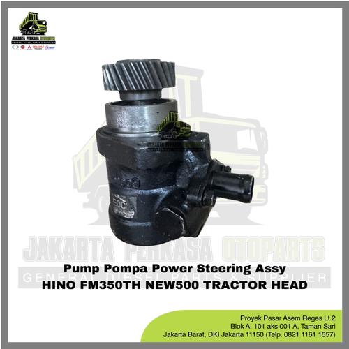 Jual PUMP POMPA POWER STEERING ASSY HINO FM350TH NEW500 TRACTOR HEAD ASLI - Jakarta Barat ...