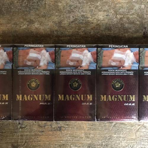 Jual Rokok MAGNUM MAX 12 BATANG - Kretek Filter Neslite Kecil Pak Slop ...