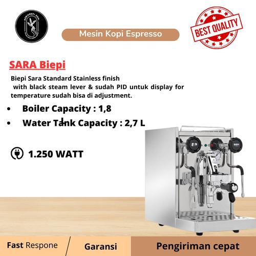 Jual Mesin Kopi Espresso SARA Biepi made italy Knobs Handle, Garansi ...