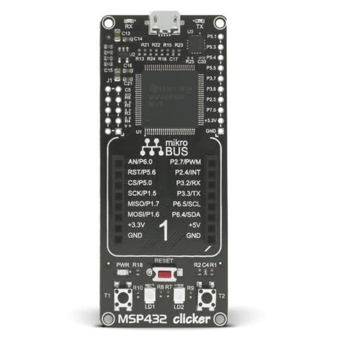 Jual Msp Board Msp432 Clicker Msp432 Arm 32bit Cortex M4f Mikroe 2503