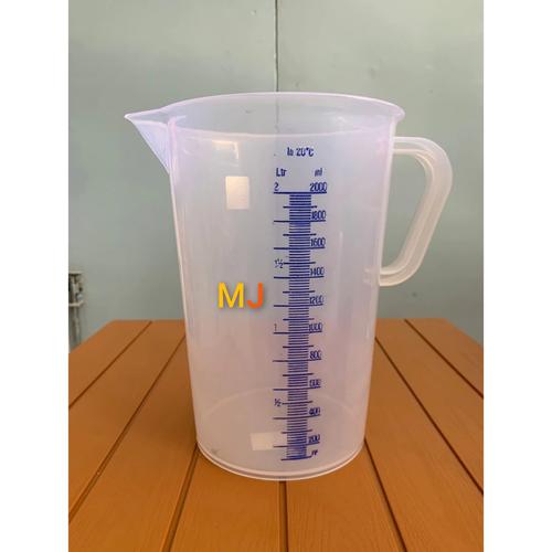 Jual Gelas Takar Ukur Takaran Ukuran Plastik 2 Liter Measuring Cup 2000 ...