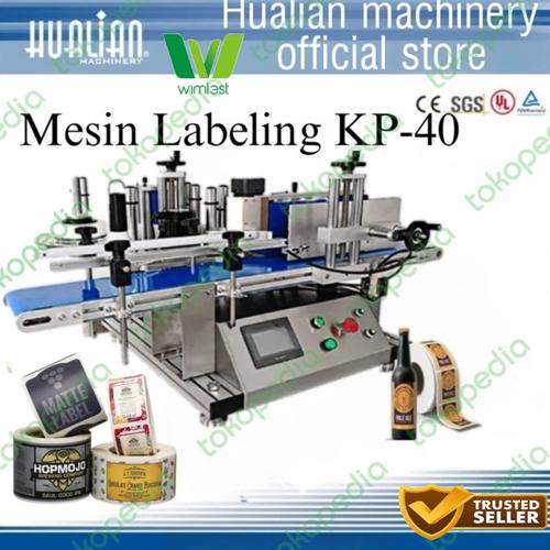 Jual Bottle Labeling Machine KP-40 / Mesin Label Sticker Botol Otomatis ...
