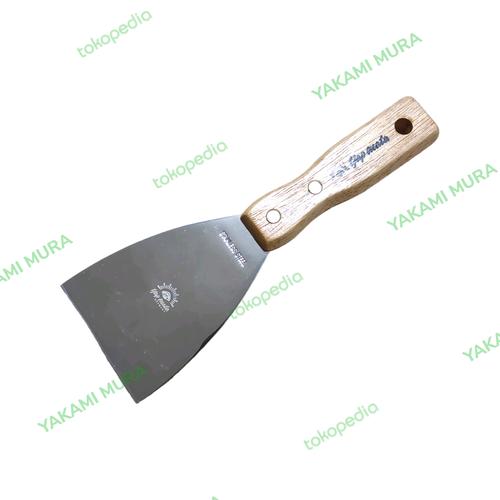 Jual Kape stainless steel Tjap Mata 3 inch Scrap Sekrap Skrap gagang ...