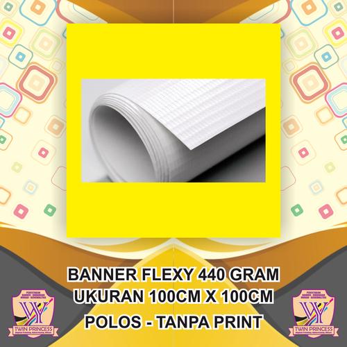 Jual BANNER SPANDUK POLOS TANPA PRINT FLEXY 440 - Kota Palembang ...