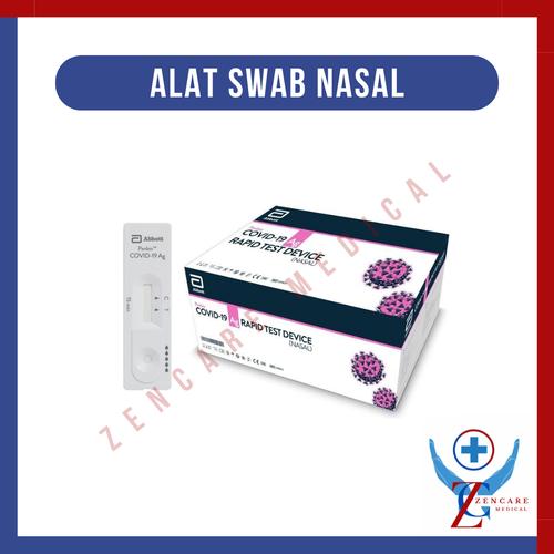 Jual Alat Tes Swab Antigen Nasal Panbio Abbott AKL Sebox Isi 25 Pcs ...