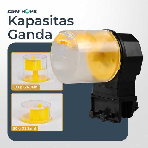 Jual Dispenser tempat Makanan Ikan Aquarium Timer otomatis GA-300D ...