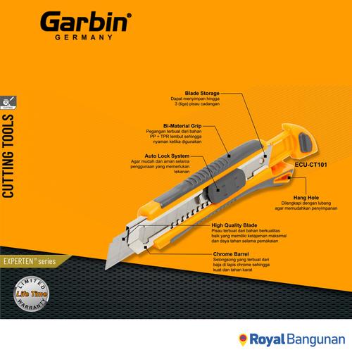 Jual GARBIN GERMANY PISAU CUTTER - Kab. Tangerang - Royal Bangunan ...