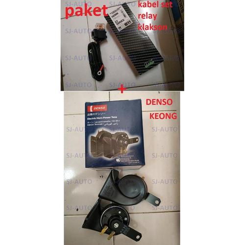 Jual Paket Klakson Denso Keong dan Kabel Relay Klakson MX - Jakarta Pusat - EL MOTOR PART ...