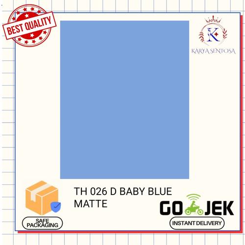 Jual HPL TACO TH 026 D BABY BLUE MATTE - Jakarta Barat - Karya Sentosa ...