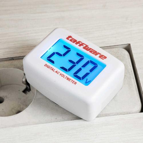 Jual PENGUKUR VOLTASE DIGITAL LCD COLOKAN AC PLN PANEL TESTER VOLT ...
