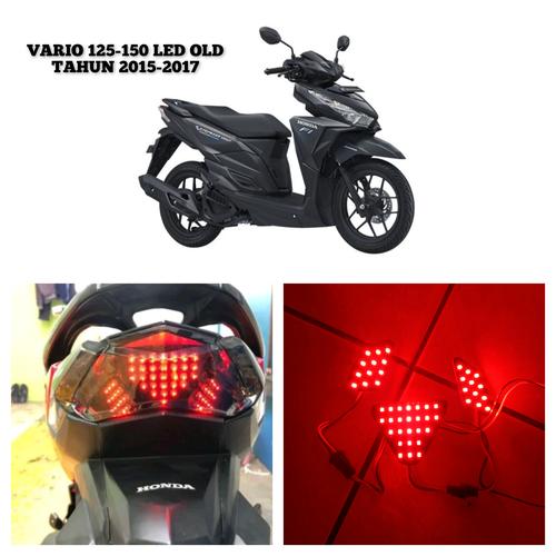 Jual lampu stop LED Vario 125 Vario 150 LED old running 10 mode ...