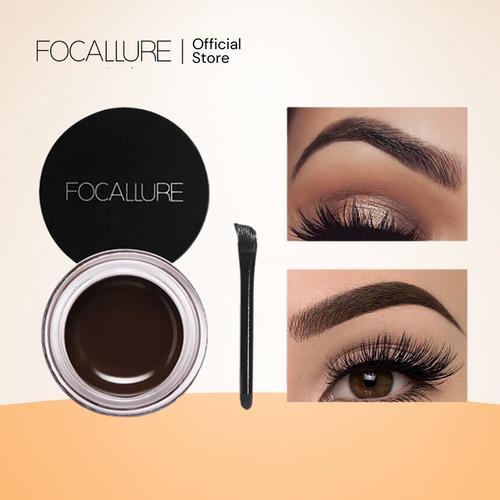 Promo FOCALLURE Waterproof Eyebrow Cream Pomade Waterproof FA23 - #5 ...