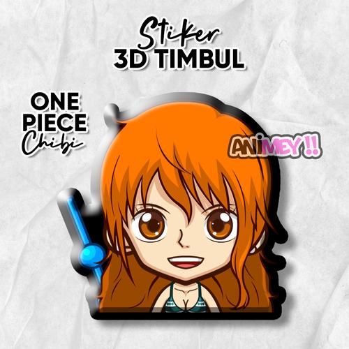 Jual Stiker Emblem 3D Timbul One Piece Chibi / Stiker Anime Resin - 1 ...