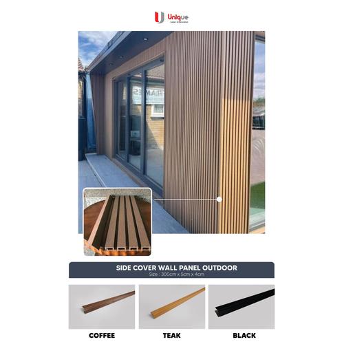 Jual Side Cover WPC Wallpanel Outdoor / Penutup Samping Wall Cladding ...