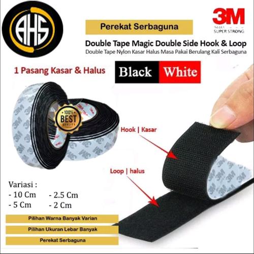 Jual Velcro Perekat Serbaguna Magic Tape Warna Velcro Prepet Velcro ...