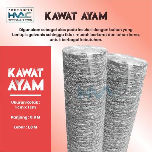 Jual Roofmesh Wiremesh Kawat Ayam Untuk Insulasi - Jakarta Pusat ...