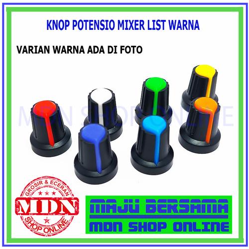 Jual knop kenop potensio list warna mixer - Merah - Kota Bekasi - MDN ...
