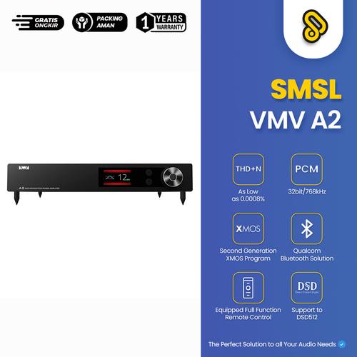 Jual SMSL VMV A2 Class D Bluetooth Digital Integrated Amplifier - Kota ...