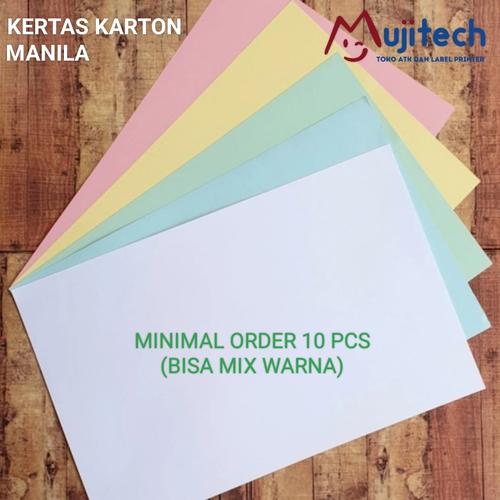 Jual KERTAS KARTON MANILA BRIEF CARD BC 160 GRAM WARNA WARNI - PINK ...