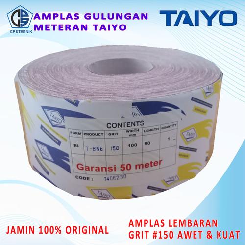 Jual Amplas Bangunan Grit # 150 TAIYO Amplas Gulung Roll Amplas Meteran ...