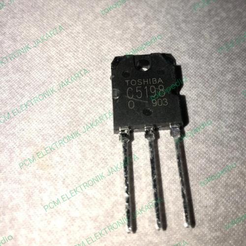 Jual transistor tr power amplifier c5198 nya aja c 5198 tidak set ...