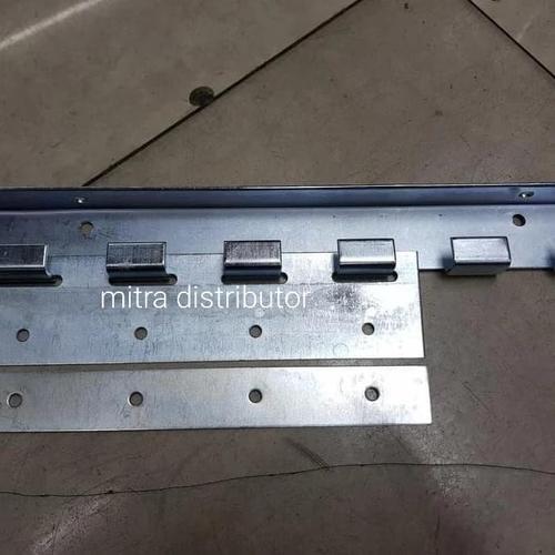Jual Hanger Bracket Tirai PVC Curtain Galvanis Stainless Breket 100cm ...
