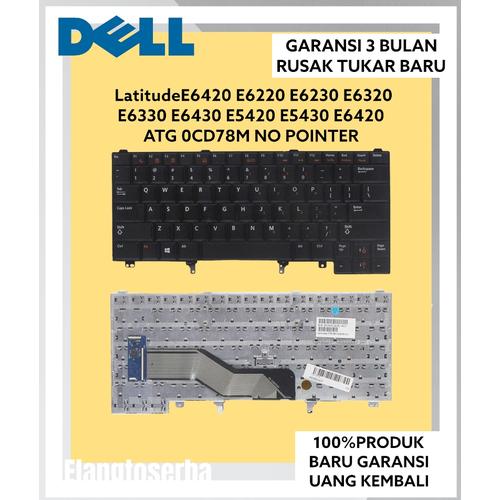 Jual Keyboard Laptop original Dell e6420 e5420 e6220 e6320 e6430 Series - Kab. Lamongan - El99id ...