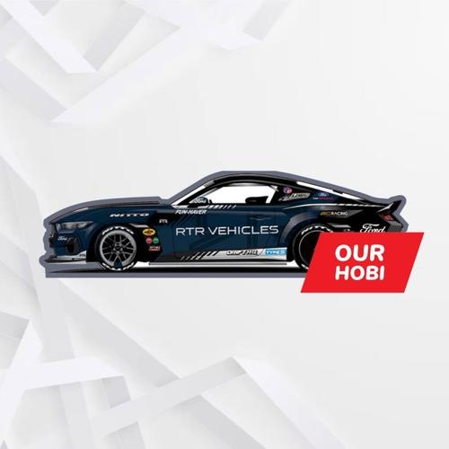 Jual Sticker Drift Mustang RTR Adam LZ Formula Drift - Small, Warna ...